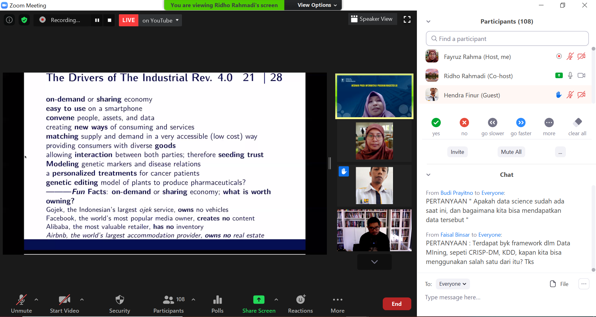 Riset Sains Data Terbaru Magister Informatika UII - Jurusan Informatika ...