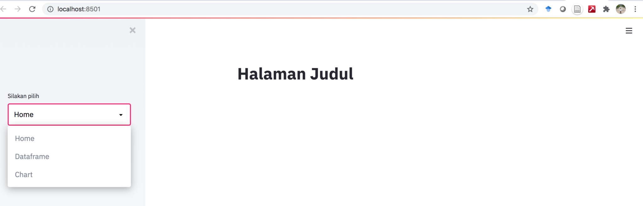 Membuat Aplikasi Web Sains Data Dengan Mudah Menggunakan Streamlit