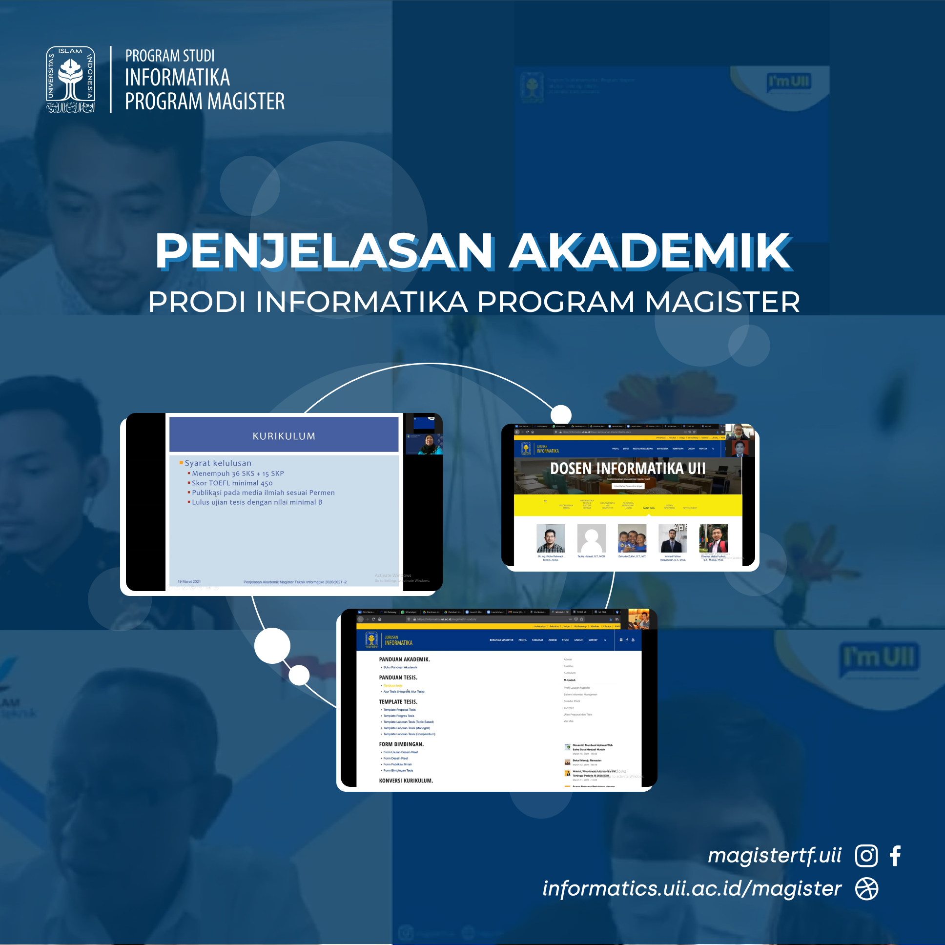 Penjelasan Akademik Magister dan Siraman Rohani - Informatika UII