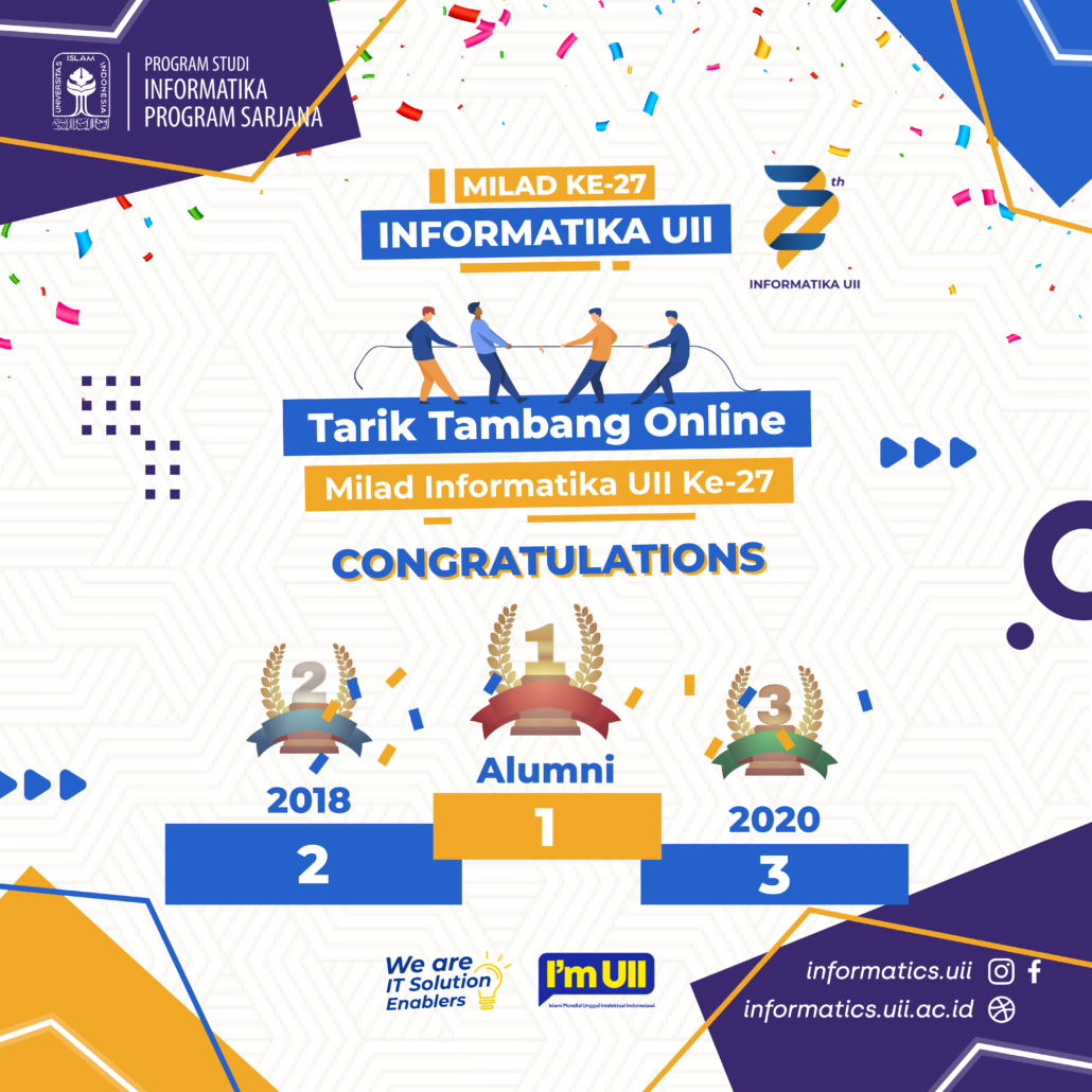 Pengumuman Lomba Milad Informatika Ke-27 - Jurusan Informatika ...