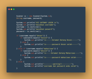 Cara Membuat Program Login Sederhana dengan Bahasa Java - Jurusan ...
